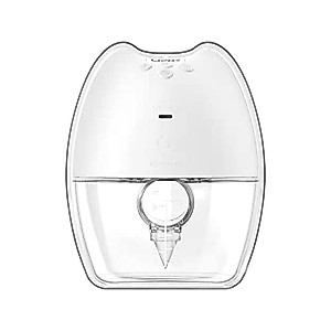 Bellababy Wearable Breast Pump Hands Free,Silent and Pain Free,Long-Lasting Battery,4 Modes&9 Levels of Suction,Fewer Parts Needed to Clean,Fast Rechargeable.(White)