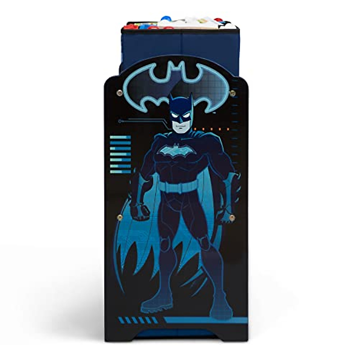 Delta Children Design & Store 6 Bin Toy Storage Organizer, Batman