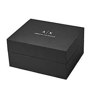 A｜X ARMANI EXCHANGE Men's Stainless Steel Watch & Bracelet Gift Set (Model: AX7101)
