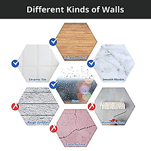 AIDOIT Corner Shower Caddy, 2 Pack Shower Shelf Bathroom Shower Organizer Storage with 8 Pack Powerful Adhesive Hooks for Toilet Kitchen Dorm