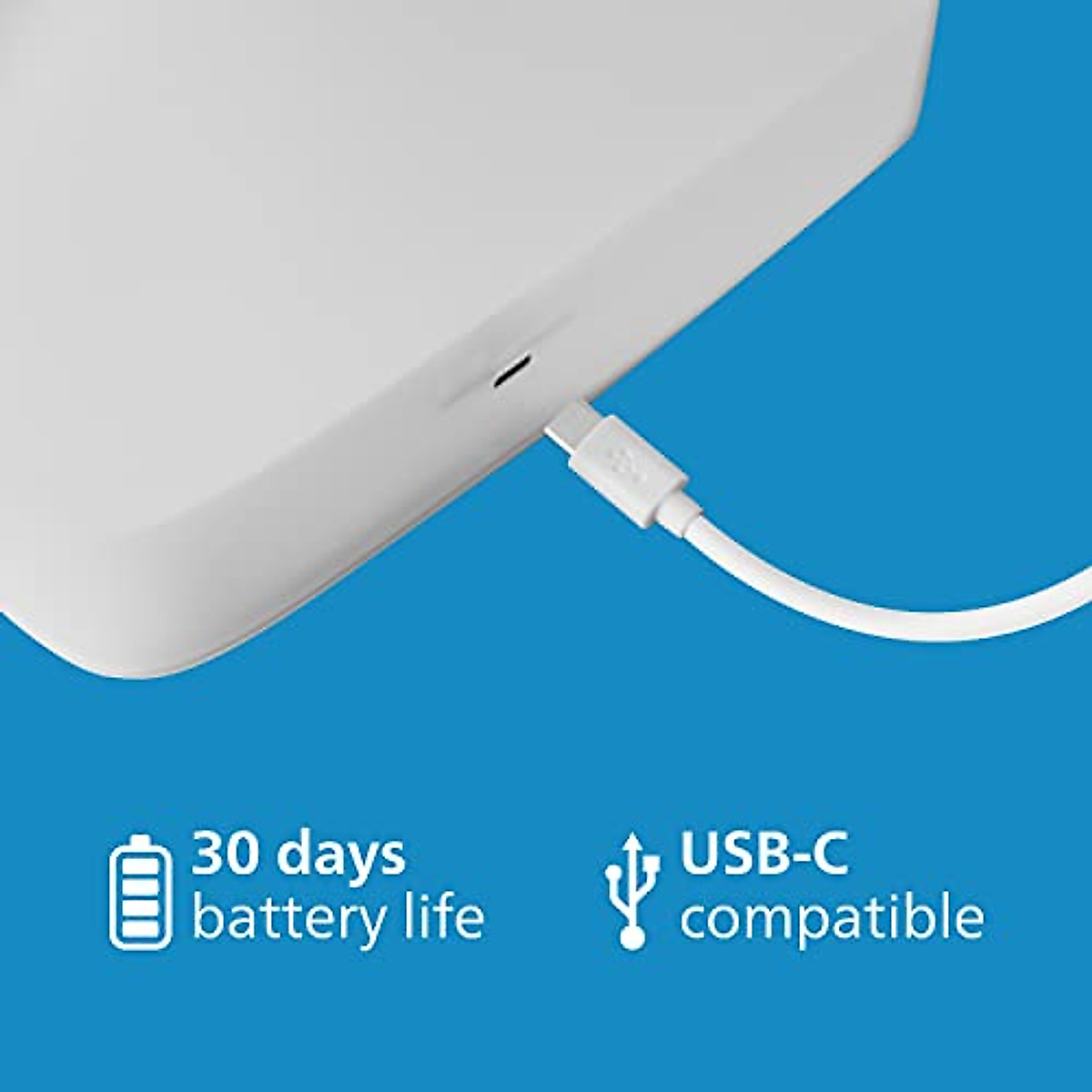 Philips Water Instant Water Filter - 3L Capacity, 1L/min Fast Flow, USB-C Rechargable