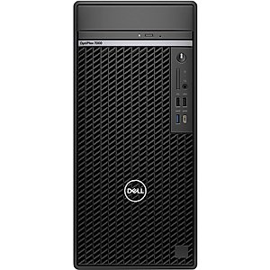 Dell OptiPlex 7000 Desktop Computer - Intel Core i7 12th Gen i7-12700 Dodeca-core (12 Core) 2.10 GHz - 16 GB RAM DDR5 SDRAM - 256 GB M.2 PCI Express NVMe 3.0 x4 SSD - Tower - Black