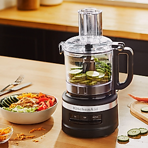 KitchenAid KFP0718BM Food Processor, 7 cup, Matte Black