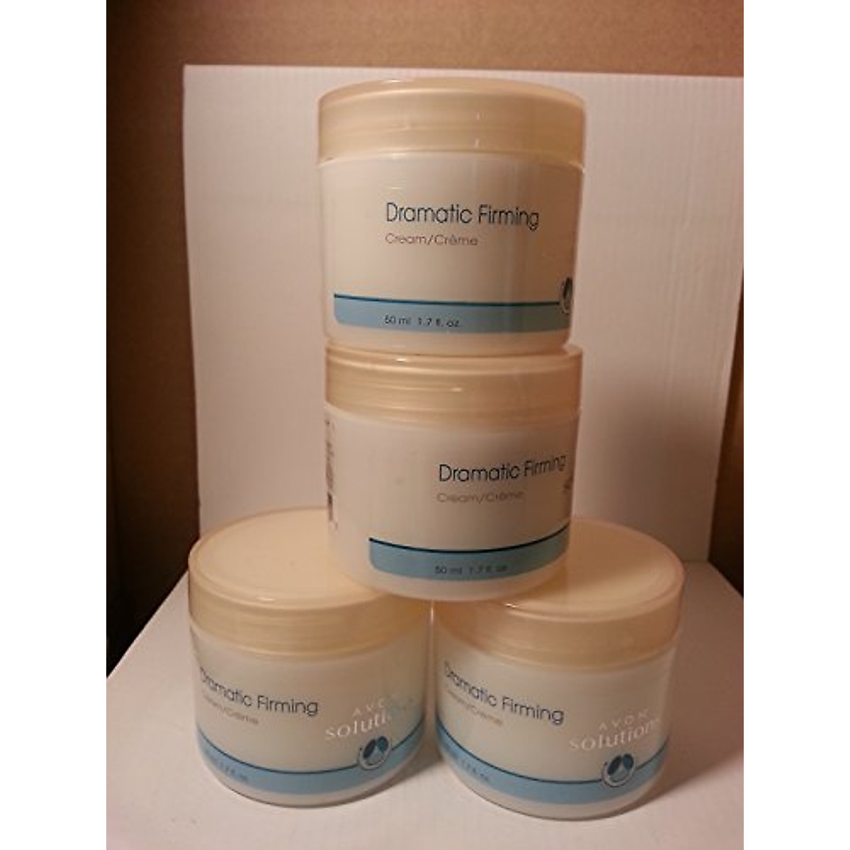 Avon Solutions Dramatic Firming Cream Lot of 4