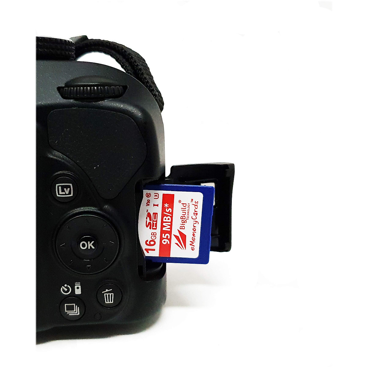 BigBuild Technology 16GB UHS-I U3 95MB/s Memory Card for Canon PowerShot SX420 is, SX430 is, SX520 HS, SX530 HS, SX540 HS, SX60 HS, SX610 HS, SX620 HS, SX710 HS, SX720 HS, SX730 HS, SX740 HS Camera