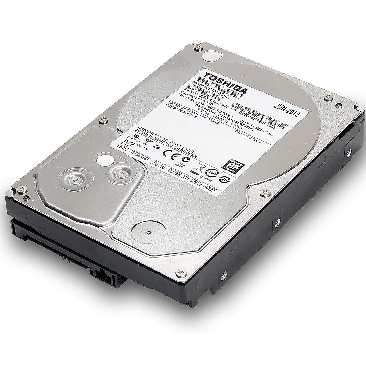 Toshiba MG03ACA 2 TB 3.5" Hard Drive - Internal MG03ACA200