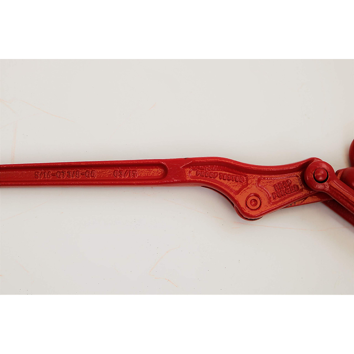 5/16" X 10’ G70 Chains (2) and Chain Binders - Load Binders (2)