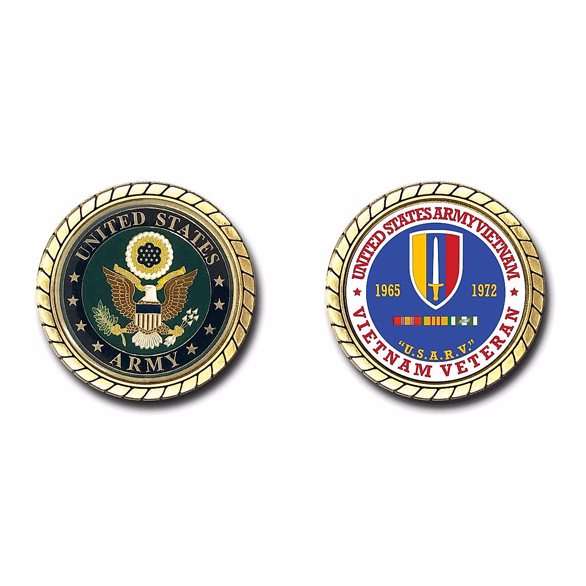 USARV Vietnam Veteran Challenge Coin - Officially Licensed