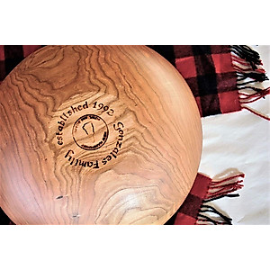 Extra Large Handmade Wood Salad Bowl Salad Lovers Gift