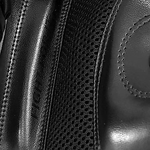 Sanabul Essential Gel Boxing Gloves | Kickboxing Gloves | Punching Bag Gloves for Men and Women, AllBlack 8 oz