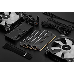 Corsair Vengeance RGB PRO SL 64GB (2x32GB) DDR4 4000MHz C18 Optimized for AMD Ryzen Desktop Memory (10 Ultra-Bright RGB LEDs, Custom Performance PCB, Tight Response Times, Intel XMP 2.0) Black