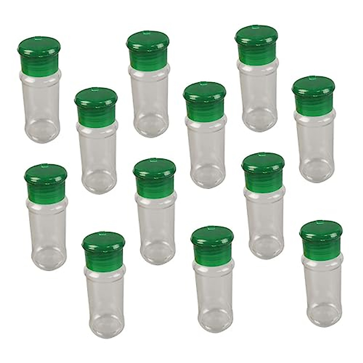 FELTECHELECTR Condiment Jars 24pcs Dispenser Mini s Plastic to Go Containers Empty Jars Condiment Jars Pepper Plastic Pepper Shakers Storage Jar Storage Bottle Salt Shaker Storage Containers