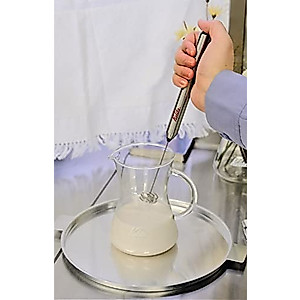 Kalita Milk Former Stick Milk Frother Silver #64265