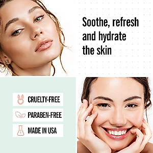 Valjean Labs Face Mist - Hydrate | Hyaluronic Acid + Vitamin B5 | Helps to Hydrate and Plump Skin and Restore Elasticity | Paraben Free, Cruelty Free, Made in USA (4 oz)