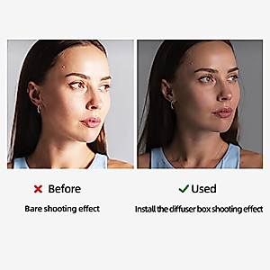 Camera Flash Bounce Diffuser Light Softbox [3-Pack] for speedlight Photography Accessories Compatible with Canon 560 565EX 580EX Godox V850 V860 TT600 TT685