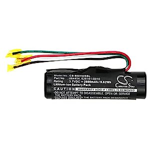 FYIOGXG Cameron Sino Battery for Bose 520II, 525II, 535, 535II, T20, V35 PN:Bose 064454, 626161-0010 2600mAh / 9.62Wh