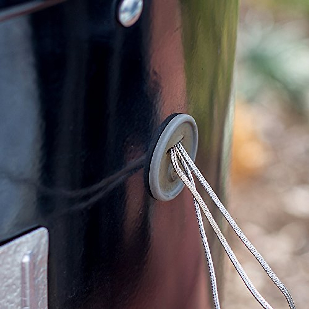 Weber 18-inch Smokey Mountain Cooker, Charcoal Smoker,Black