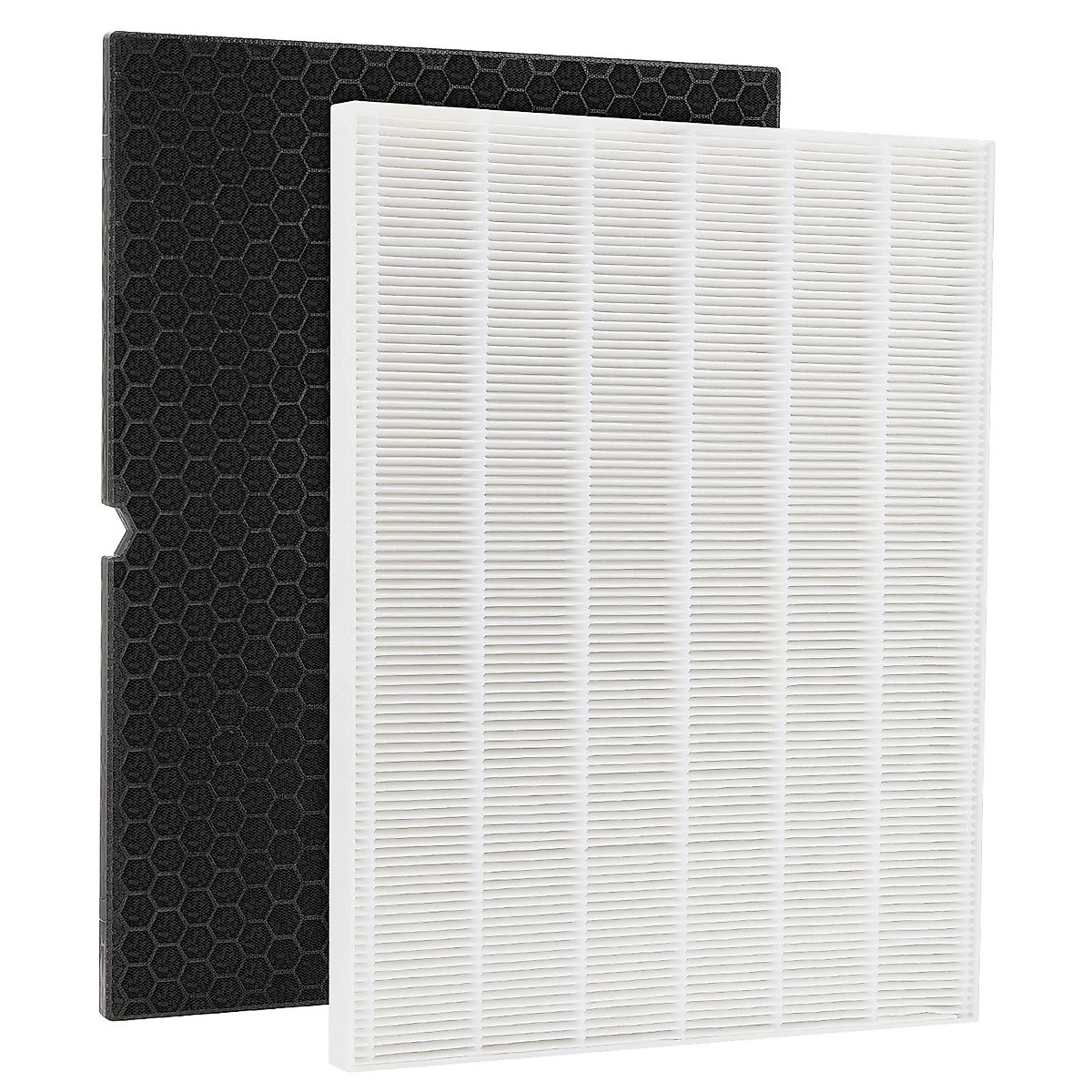 2 Sets 116130 HEPA Replacement Filter H 116130 for Winix 5500-2 Plasmawave Air Purifier and Models AM80 - HEPA Filter and Activated Carbon Filter Combo Pack