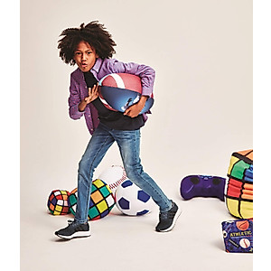 iscream Game On! Photoreal Football Shaped 16" x 12" x 12" Microbead Accent Pillow