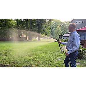 Atlantic Female to Female Heavy Duty Garden Hose 1 ft x 5/8 Inch Black Water Hose Short Connection Leader Hose (1 Foot Female-Female)