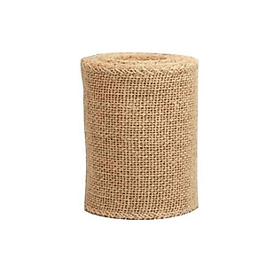 3 roll Pack Burlap Ribbon 3" x 5 Yards Natural Jute Total 3 X 5 Yard Rolls, (Natural, 3inch X 15yards)