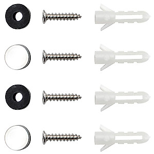 zoohot 8.85-Inch Wine Glass Rack - Under Cabinet Stemware Wine Glass Holder Glasses Storage Hanger Stainless Steel Organizer for Bar Kitchen(1 Rows, 2 Pack)