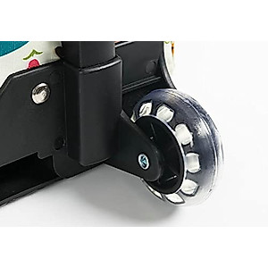 Upgrade Shopping Bag with Wheels Portable Trolley Bags Grocery Cart Utility Cart Rotating Wheels Cart Folding Shopping Cart- Larger Size & Waterproof & Strong