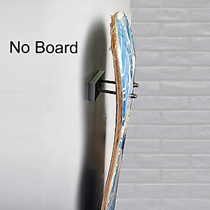 YYST Skateboard Floating Deck Display Skateboard Floating Wall Mount Long Board Wall Hanger- Patent Pending - Type A (4)