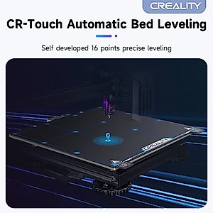 Official Creality Ender 5 S1 3D Printer 250mm/s Printing Speed with CR Touch Auto Leveling, Sprite Extruder, High Precision Z-axis, Removable PC Build Plat