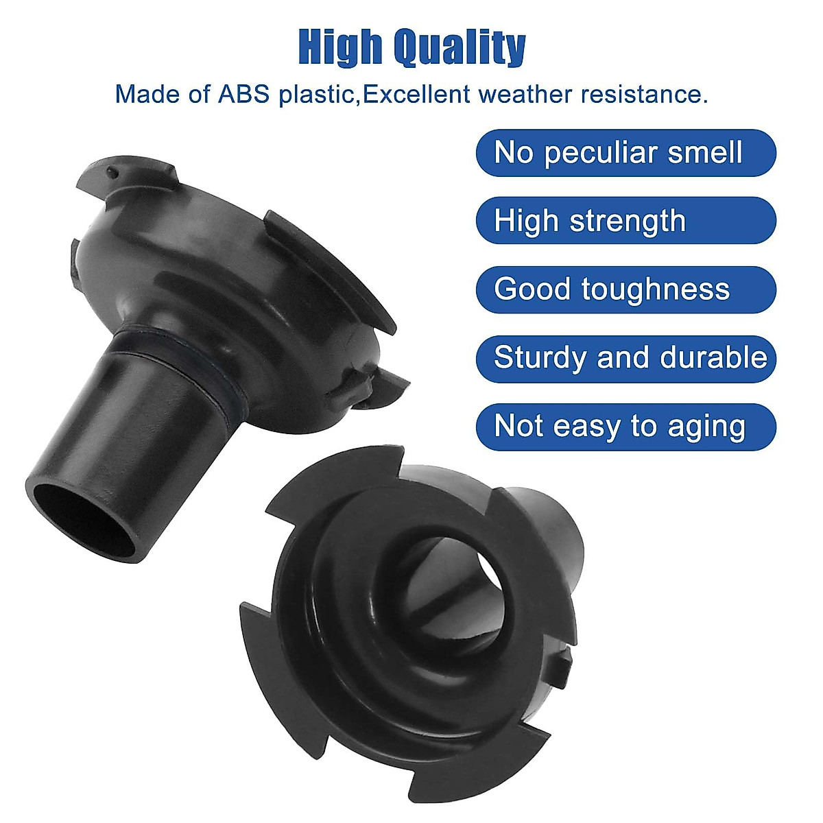 MIYOLO 4223 Drain Spud for Aprilaire 600, 600A, 600M,500, 500A, 500M, 550, 560 Humidifier Parts Humidifier 500 Replacement (2 PCS)