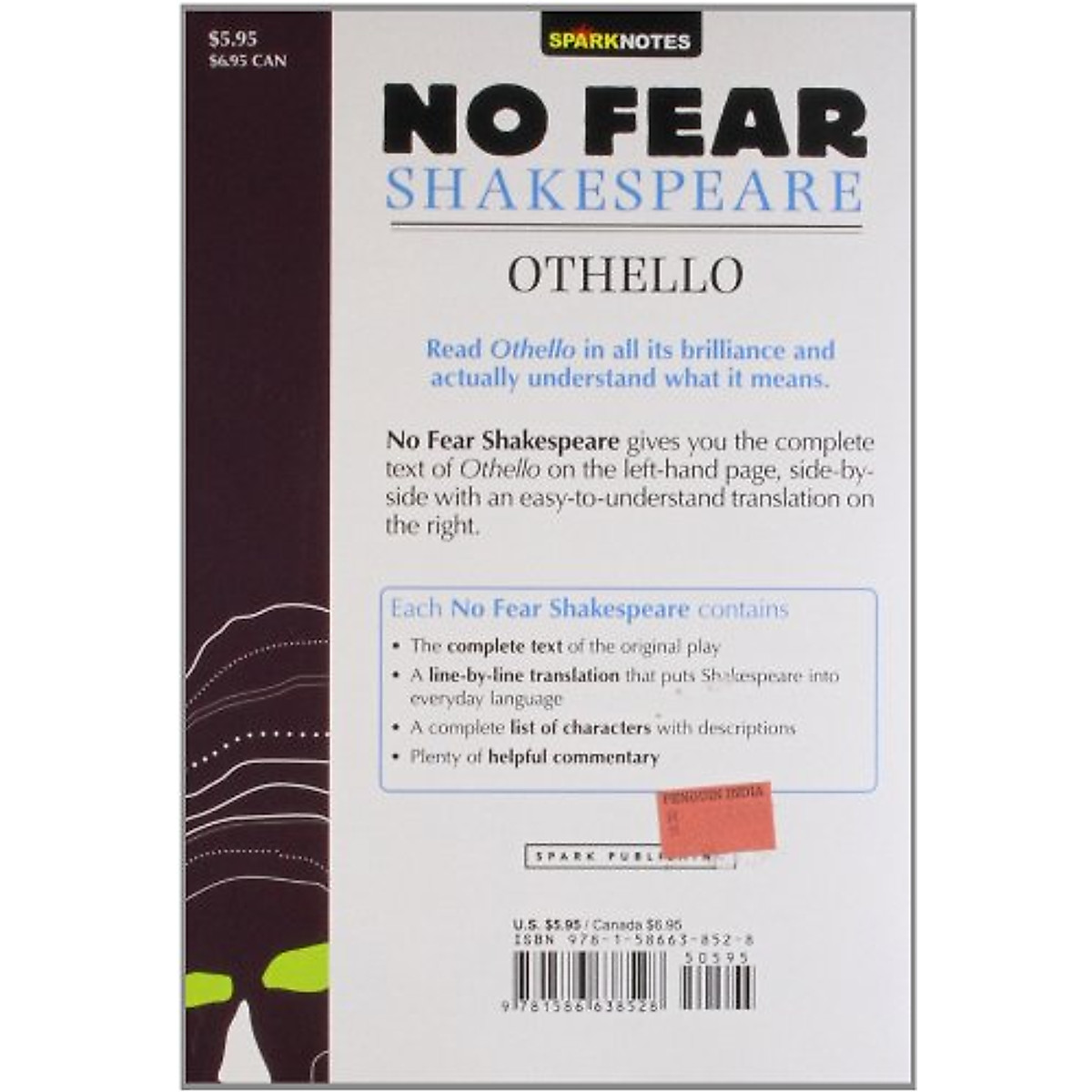 Othello: No Fear Shakespeare Side-by-Side Plain English (Volume 9)