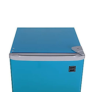 RCA RFR321-FR320/8 IGLOO Mini Refrigerator, 3.2 Cu Ft Fridge, Blue