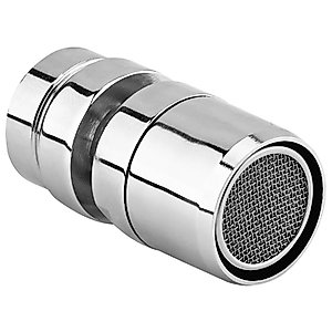 Juvielich Swivel Sink Faucet Aerator 19mm Faucet Flow Restrictor Replacement Parts Insert Sink Aerator for Bathroom Kitchen