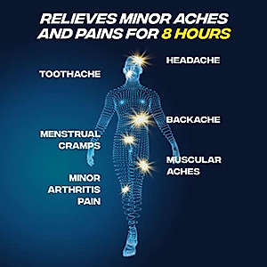 Advil Dual Action with Acetaminophen + Ibuprofen Pain Reliever 72 Caplets