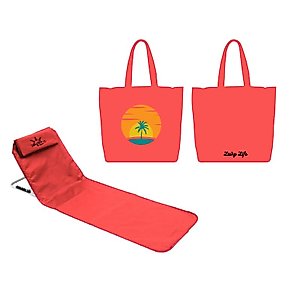 Leiky Life Portable Foldable Adjustable Waterproof Sand Resisstant Back Support Floor Pool Beach Tanning Camping Grass Lounge Chaise Chair