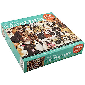 PETER PAUPER PRESS All The Dogs 1000 Piece Jigsaw Puzzle