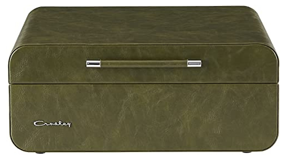 Crosley Mercury Vintage Bluetooth Turntable - Stylish 3-Speed Record Player