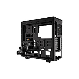 be quiet! Pure Base 600 | ATX Midi Tower PC Case| 2 Pre-Installed Pure Wings 2 Fans | Silver | BG022