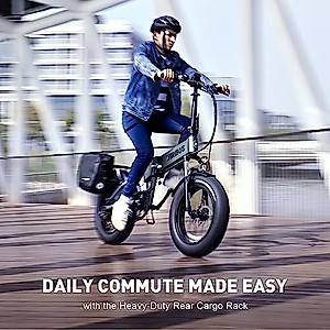 Viribus Electric Bike for Adults, 28mph Ebikes for Adults, 500W Electric Bicycle Folding with 36V 12Ah Removable Battery, Potable Pedal Assist Folding Electric Bike for Beach Snow Commuting, Grey