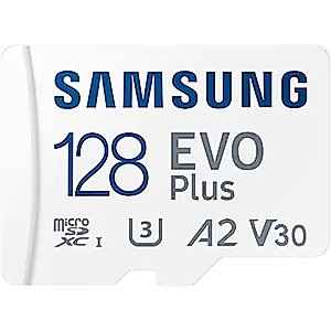 Digi Wipe/Samsung Evo Plus 128GB Micro-SD Memory Card for Garmin Dash Cam Mini, Mini 2, 46, 47, 56, 57, 66W, 67W, Tandem Garmin Dash Cam DW128EVO 0