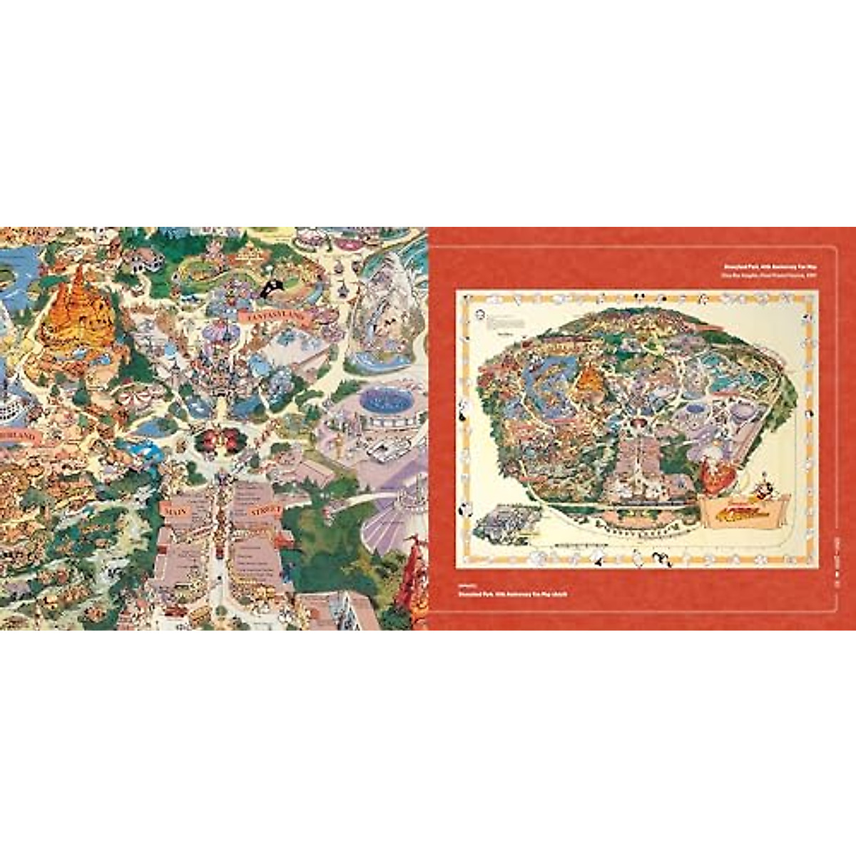 Maps of the Disney Parks: Charting 60 Years from California to Shanghai (Disney Editions Deluxe)