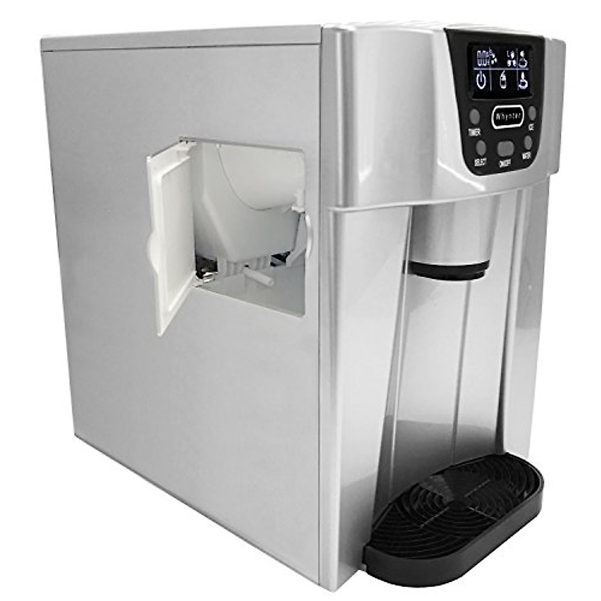 Whynter Silver IDC-221SC Countertop Direct Connection Ice Maker and Water Dispenser, One Size