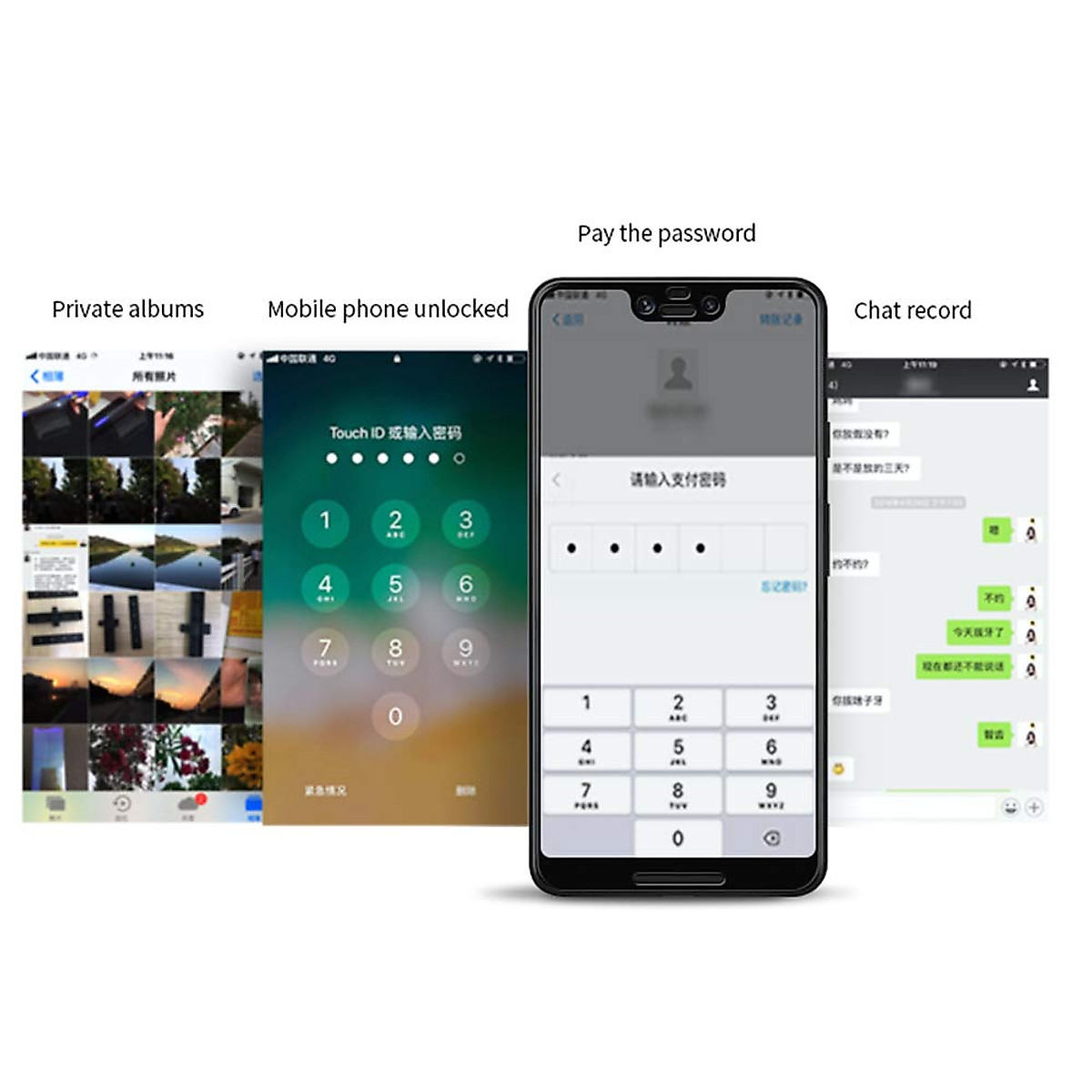 UPONEW [2 Pack for Huawei P30 lite Anti-Spy Privacy Tempered Glass Screen Protector for Huawei P30 lite MAR-LX3A MAR-LX2 MAR-L21 MAR-LX3 MAR-LX1