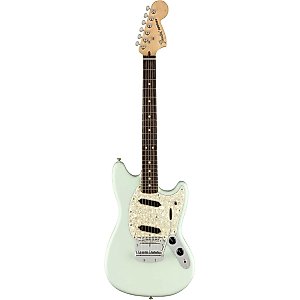 Fender American Performer Mustang - Satin Sonic Blue with Rosewood Fingerboard