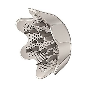 Shark XSKHD4DA FlexStyle Curl-Defining Diffuser, Attachment for Shark FlexStyle Blow Dryers, Styling Tool for Wavy, Curly, and Coily Hair, Enhance Natural Curls, Extendable Prongs, Stone