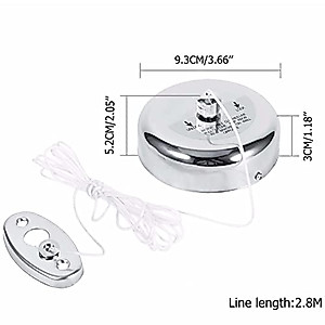 LiXiongBao Retractable Clothesline,304 Stainless Steel Clothing Line Dryer with Adjustable Rope String for Hanging Drying Shower Room Bathroom Laundry Hotel Balcony