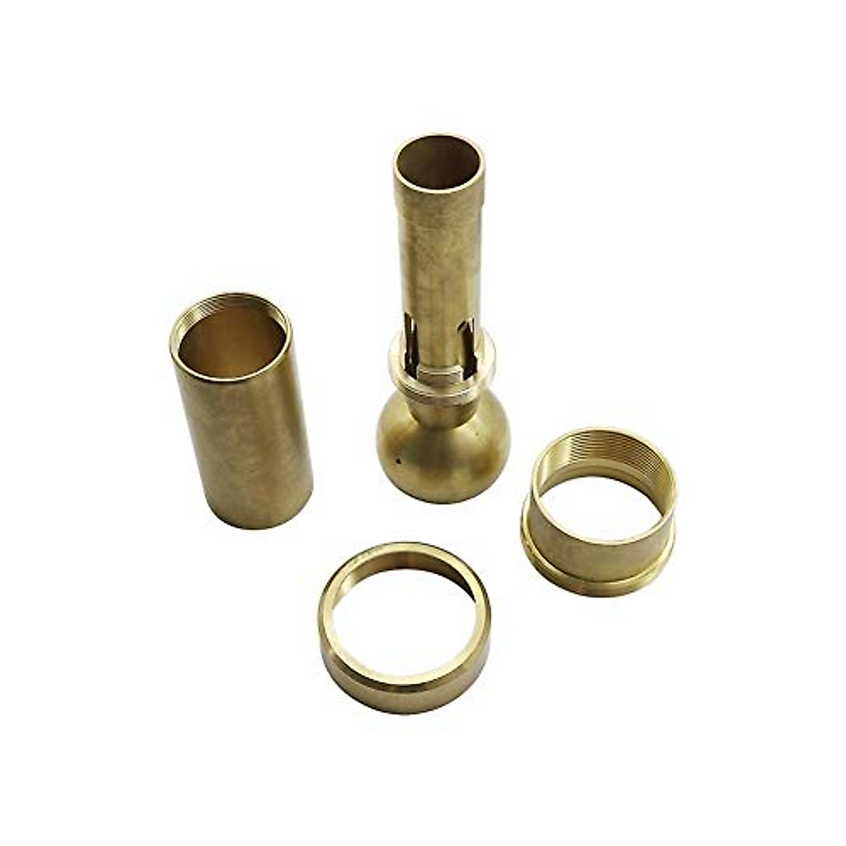 LRJSKWZC Garden Sprinkler Air-Blended Sprinklers Garden Landscape Fountain 3/4" 1" 1.5" 2" Brass Adjustable Air Bubbling Water Column Fountain Nozzles (Color : 2 inch)