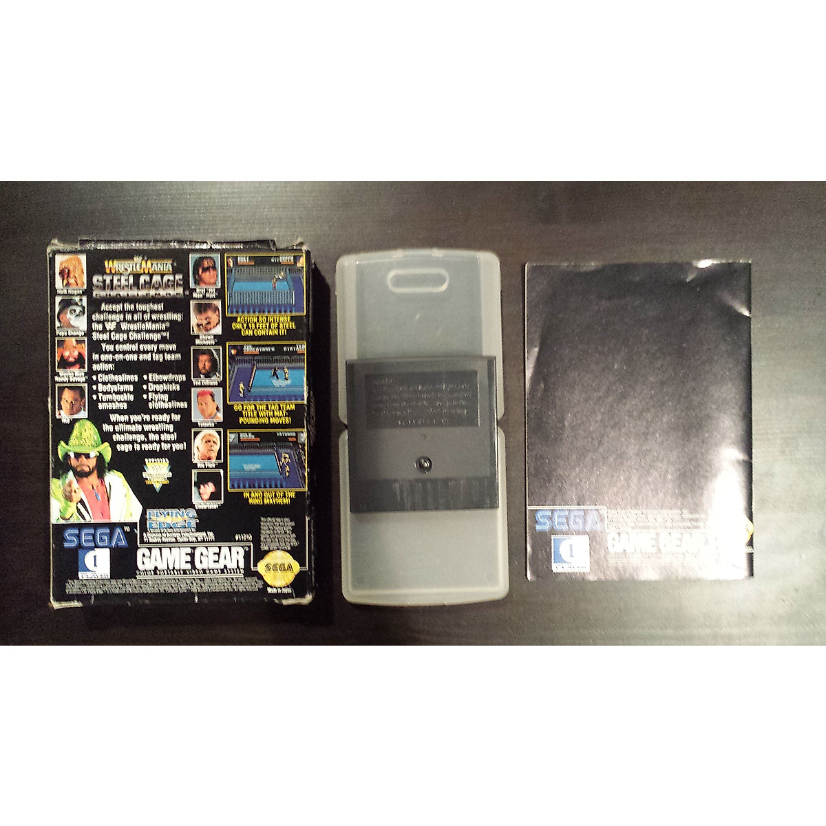 WWF Wrestlemania Steel Cage Challenge - Sega Game Gear