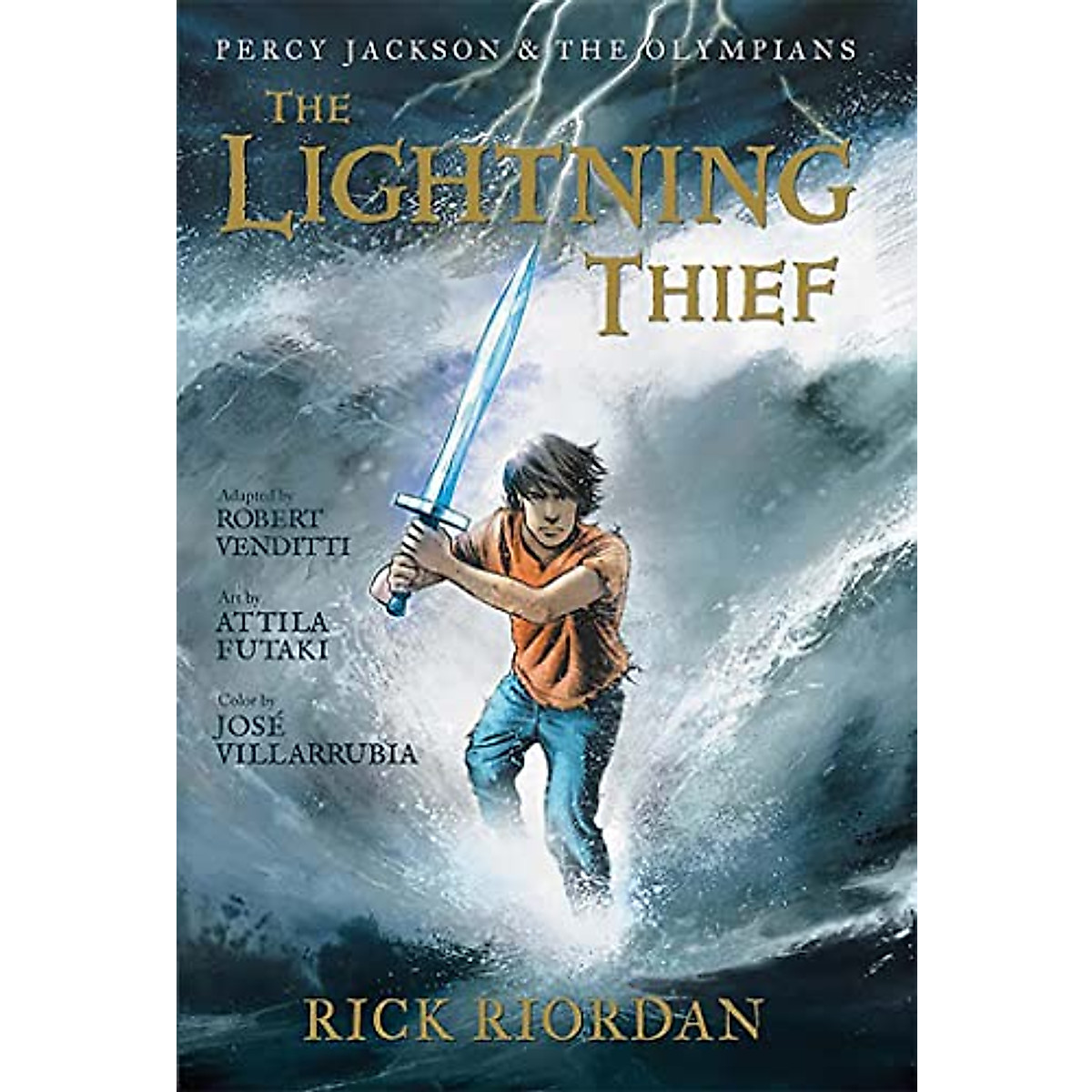 The Lightning Thief: The Graphic Novel (Percy Jackson & the Olympians, Book 1)
