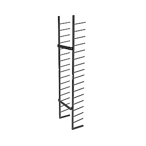 FixtureDisplays® Black Metal Blueprint Display 21X10X84" 16 Level Design Scroll Storage organizatoin Vertical 10055-NF